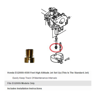 Generator Parts & Accessories - Honda Eu2000i