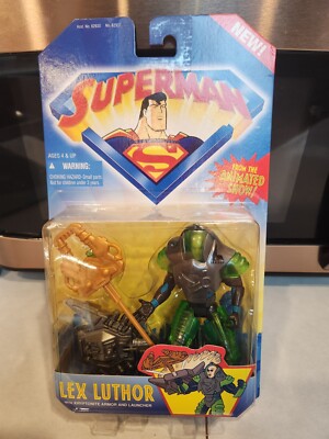 Superman Lex Luthor with Kryptonite Armor and Launcher 1996/Kenner | eBay