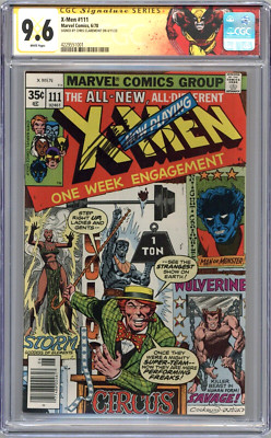 X-Men 111 (1978) CGC 9.6 NM+ Signed by Chris Claremont CGC Wolverine ...