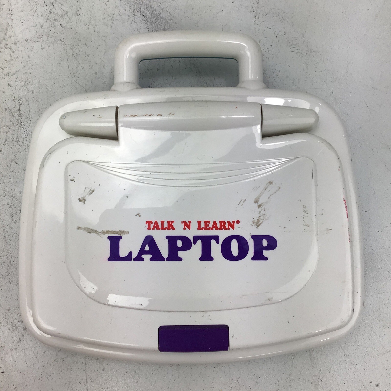 Scientific Toys Vintage 1997 Talk N Learn Kids Laptop Interactive Toy ...