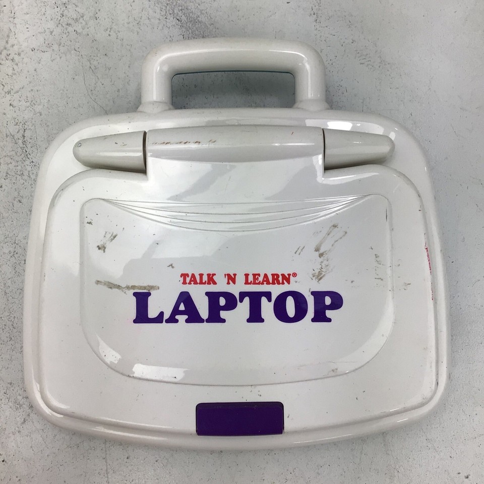 Scientific Toys Vintage 1997 Talk N Learn Kids Laptop Interactive Toy ...