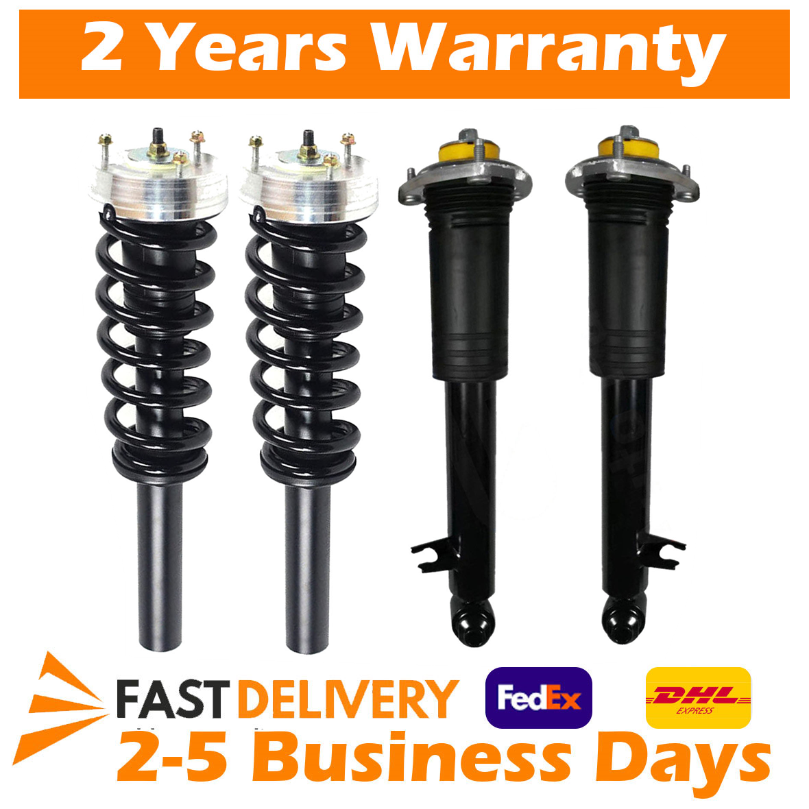 4X Front Rear Shock Absorber Struts For BMW X5 X6 E70 E71 2007-14 ...