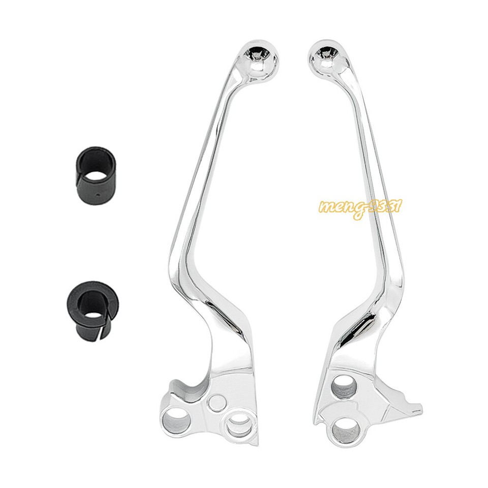 Chrome Brake Clutch Lever for Harley Softail FXST FLST FXSTD FLSTN ...