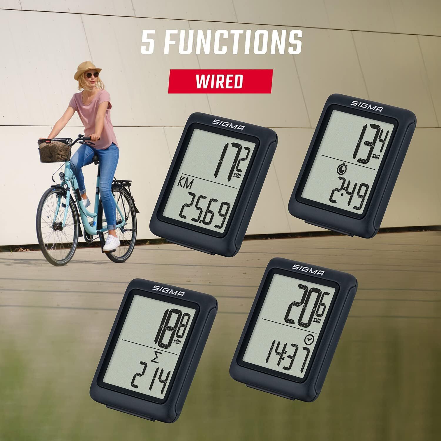 Sigma BC-500 Bike Computer 5 Functiontool Tool- install for sale online ...