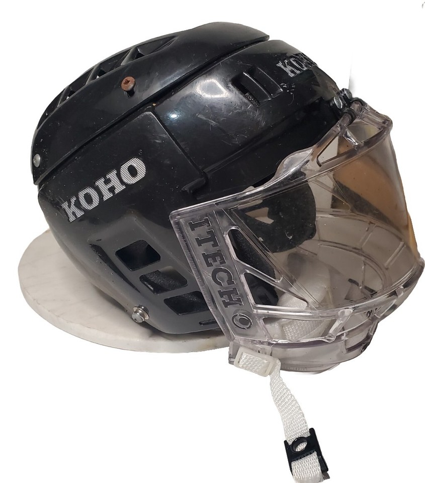 Vintage Koho Hockey Helmet w/Itech II Full Face Visor | Sports Gear | eBay