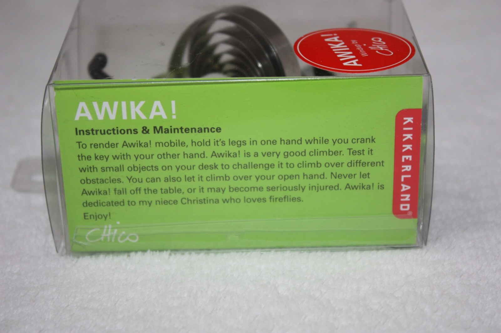 Kikkerland Wind-Up Creatures Collectors Item Sparklz, Zecar, Awika, Cranky NIB | eBay