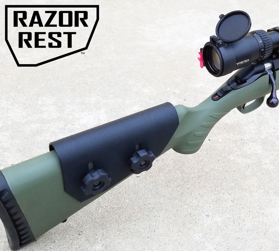 PREMIUM Razor Rest Cheek Riser, Adjustable Kydex Rifle Stock Accuracy ...