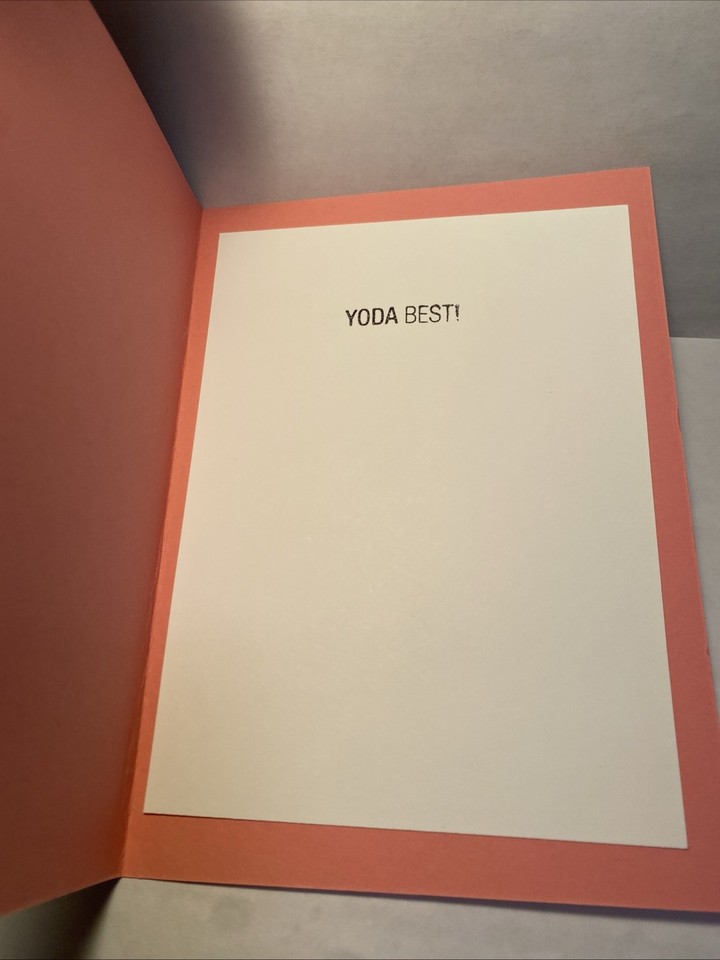 Handmade Star Wars 5x7 Greeting Card Any Occasion With Matching ...