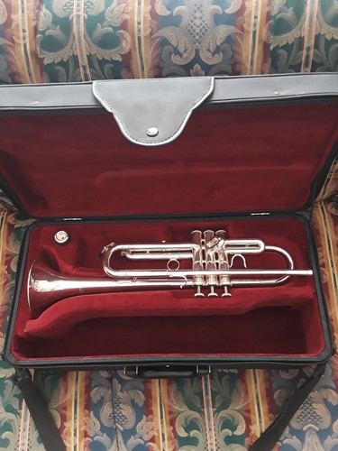 F. Besson International Series USA Trumpet with New Bach Mouthpiece and ...
