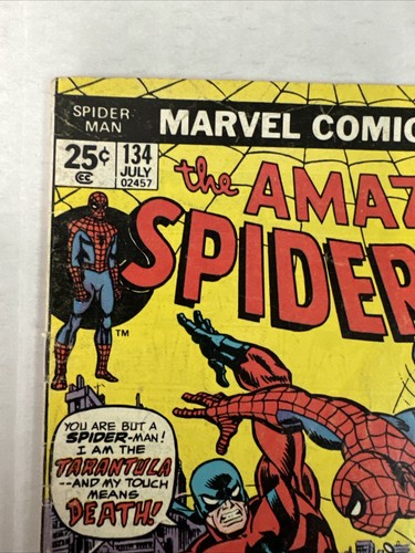 Amazing Spider-Man #134 Volume 1 Marvel Comics 1974 Key 1st | eBay