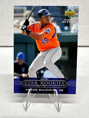 2005 Upper Deck First Pitch Star Rookies Card #211 Aarom Baldiris New ...