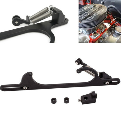 For Holley 4150 4160 Carburetor Base Throttle Cable Bracket with Return ...