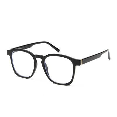 Classic Blue Light Blocking Glasses Square Computer Gaming Eyewear ...