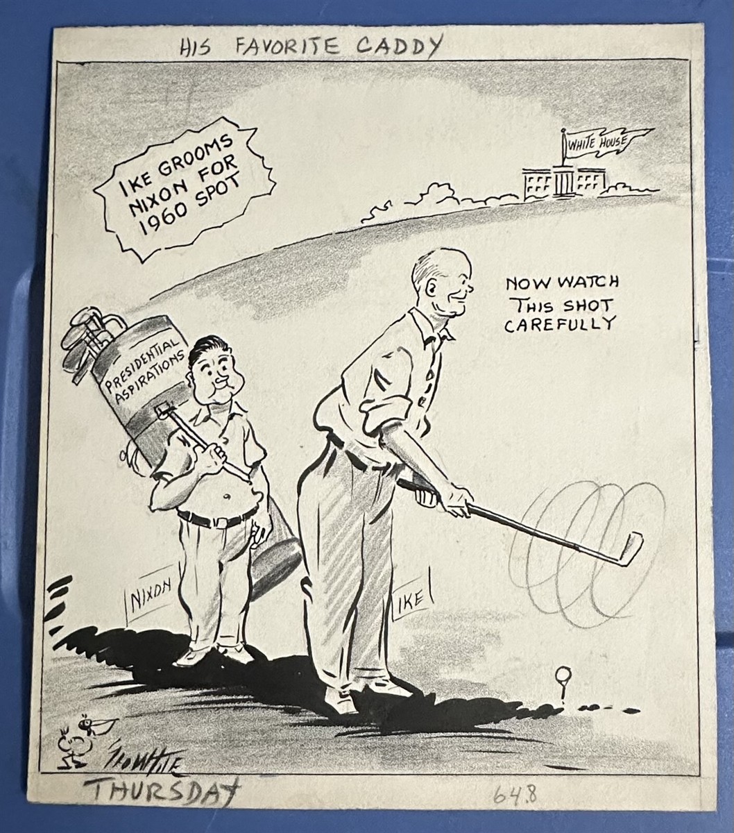 Nixon Political Cartoon