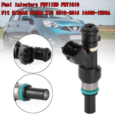1PCS Fuel Injectors FBY11H0 FBY1010 Fit NISSAN MICRA K13 2010-2016 ...