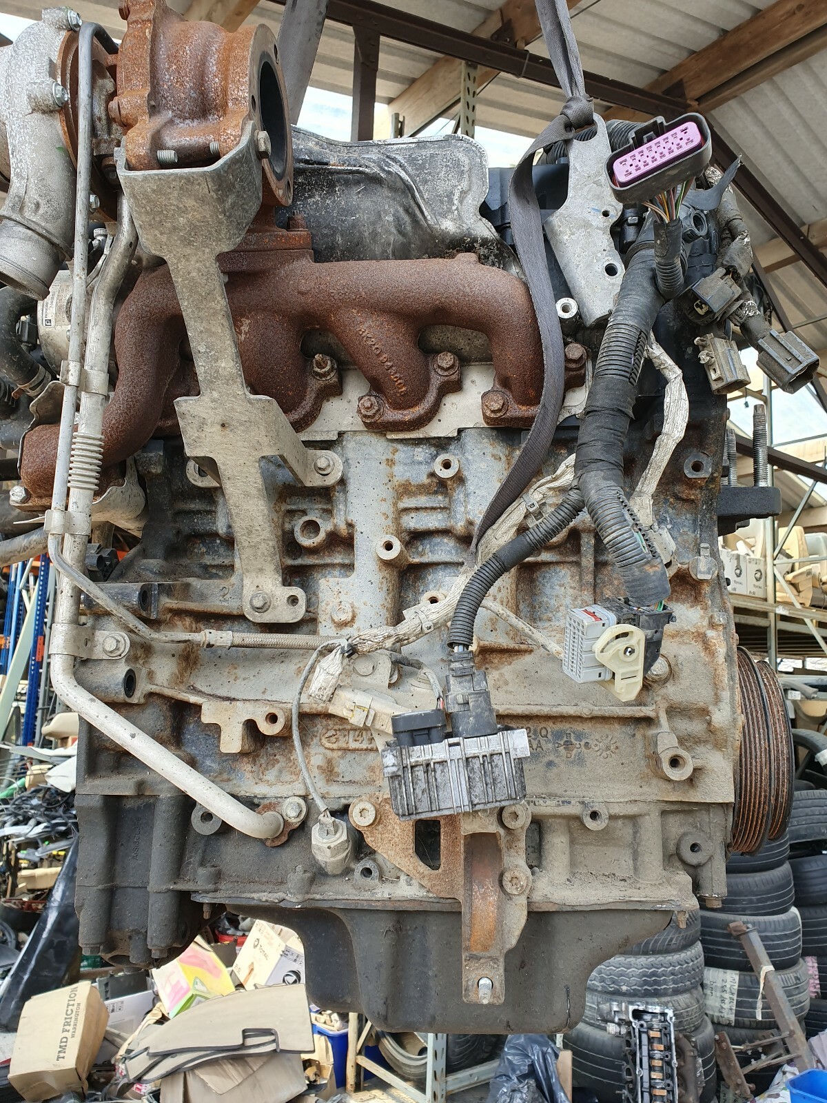 Ford transit mk7 2.2 engine 2013 spares or repair, noisy top end | eBay UK