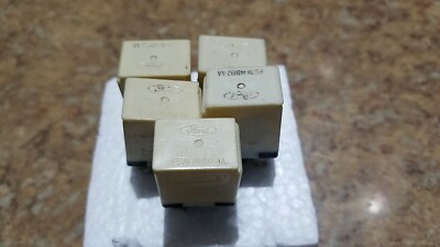 LOT OF 5 White 5pin RELAY F57B-14B192-AA TESTED OEM | eBay