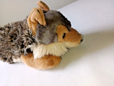 Miyoni by Aurora Timberwolf cub Stuffed Animal Plush Brown gray tan ...