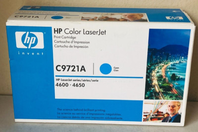 GENUINE HP LaserJet 641A (C9721A) Cyan Toner Print Cartridge - NEW ...