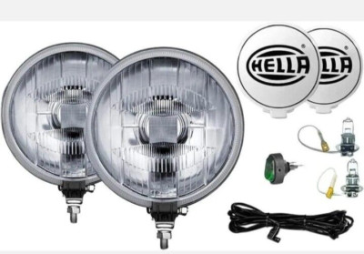 HELLA 005750941 Performance 500FF Series Driving Lamp Kit Halogen Glass ...