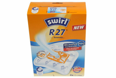 Swirl R27 4x Bags Vacuum Cleaner Privileg 101591 899971 Rowenta Dymbo ...