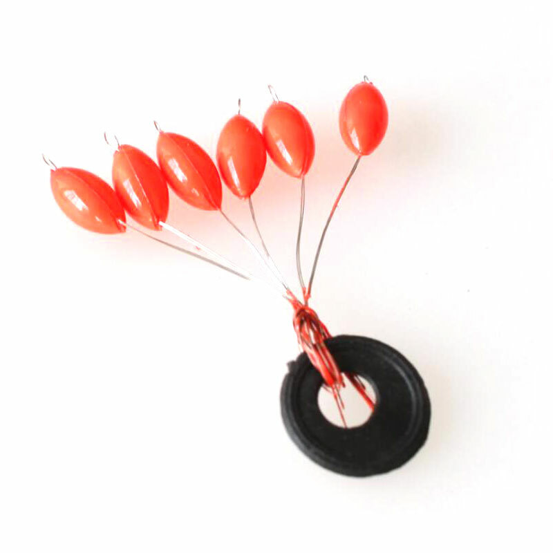 2/10pcs Strike Indicators Oval Sliding Floating Lines Tackle Sea Fly ...