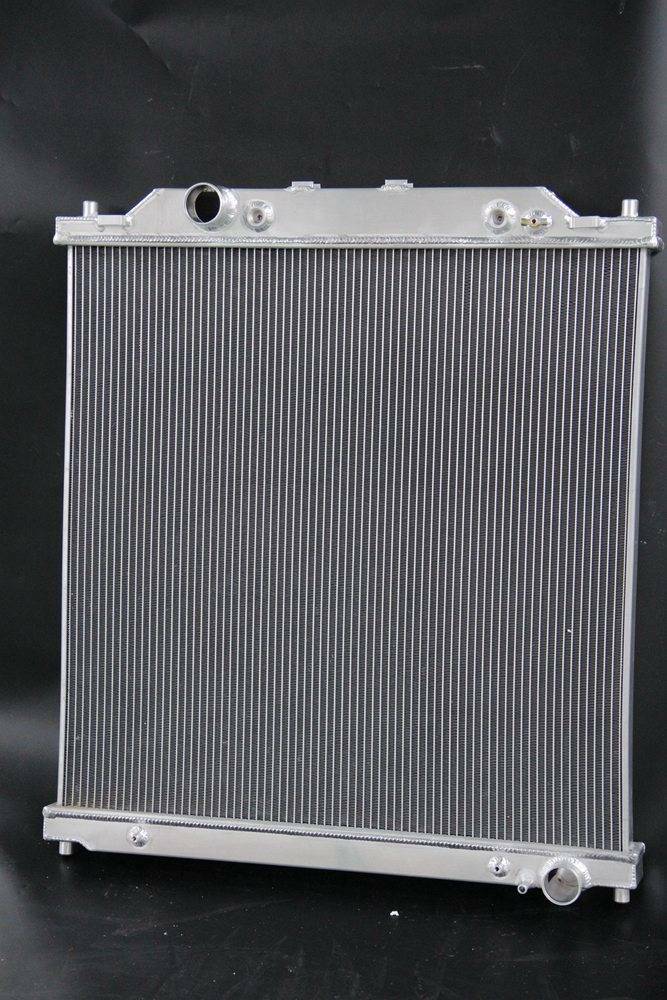 2 ROW Aluminum Radiator Fit 2003-07 Ford F250 w/6.0L Powerstroke Engine ...