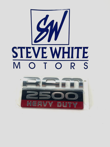 07-12 Dodge Ram 2500 New Ram 2500 Heavy Duty Door Emblem Mopar Factory ...