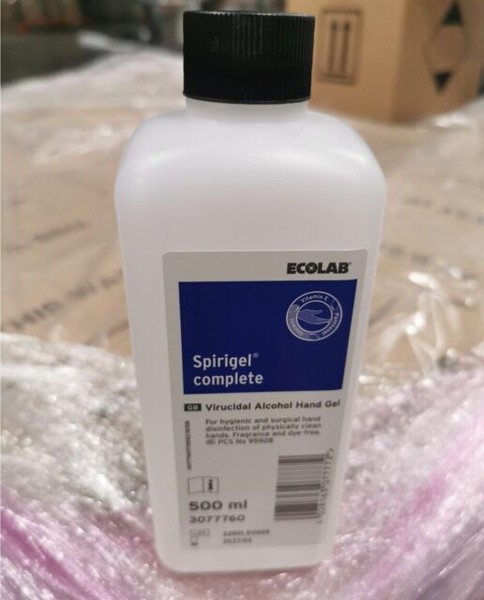 Ecolab Spring Spirigel Complete Pump, Hand Gel with Alcohol 500ml for ...