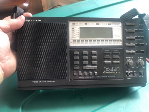 Realistic DX-440 AM/FM Receiver Short Wave Radio | eBay