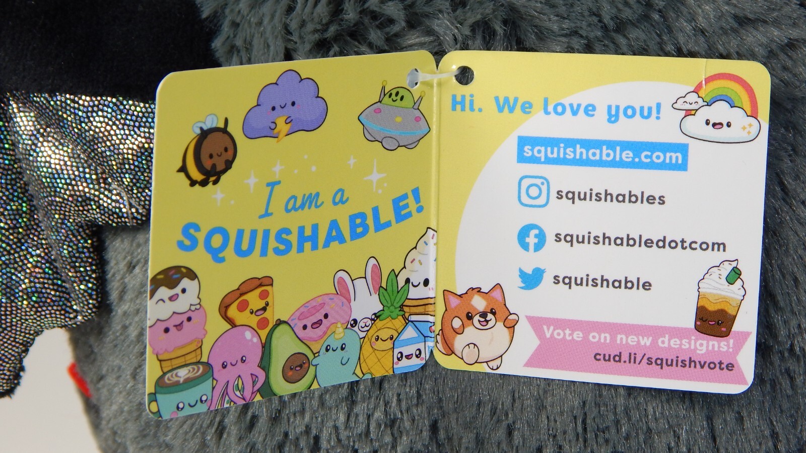 Squishable Mini Shadow Dragon Plush Animal Toy 2021 w/Tags | eBay