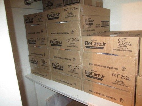 Elecare Jr Vanilla Junior Formula, 6 cans X 14.1 oz/can, expire OCTOBER ...