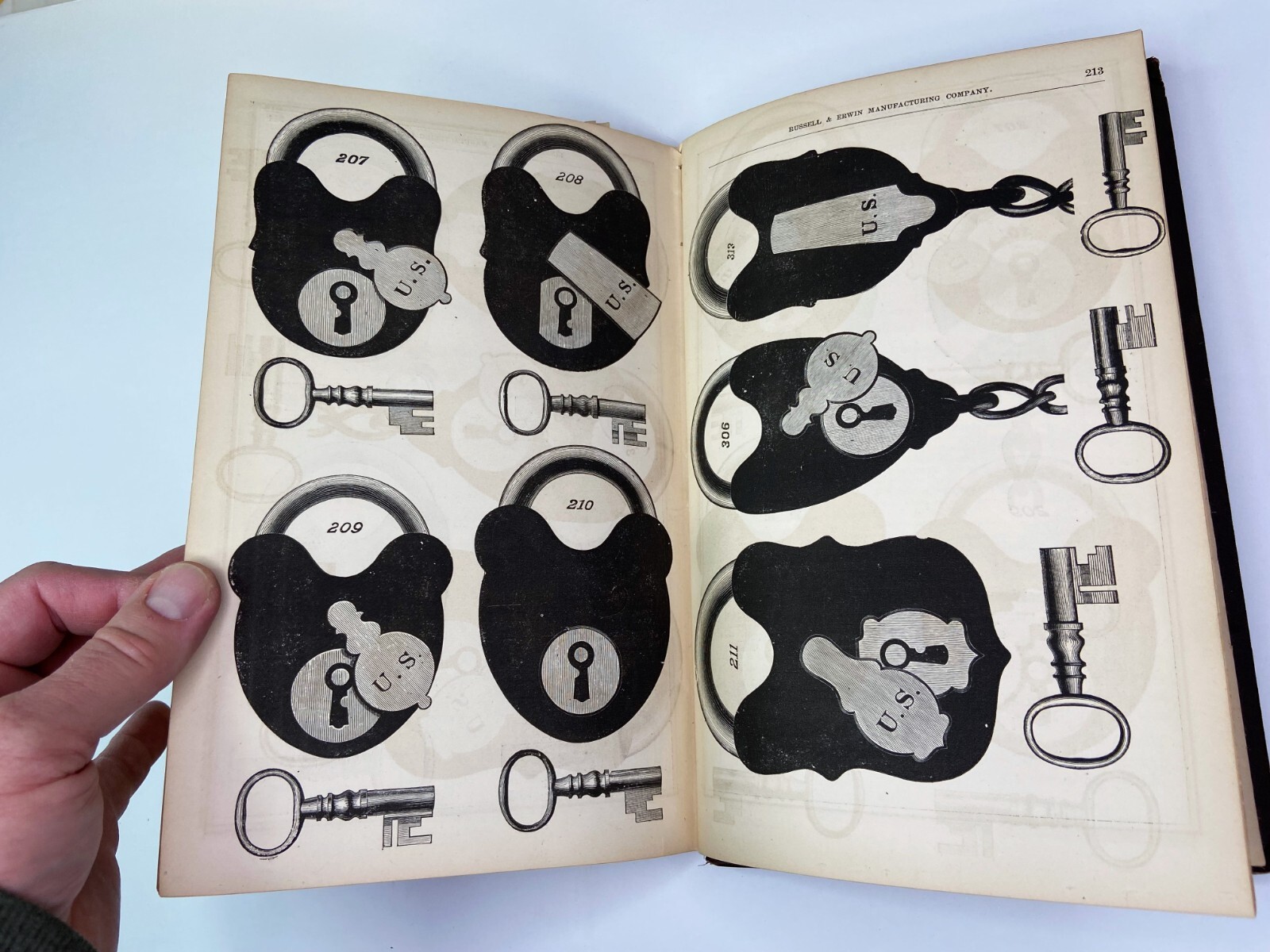 xRARE Catalog - Russell & Irwin 1866 - American Hardware Locks Keys ...