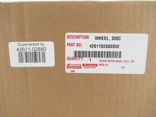 Genuine OEM Toyota 42611-02880 15" Wheel 2009-2019 Corolla | eBay