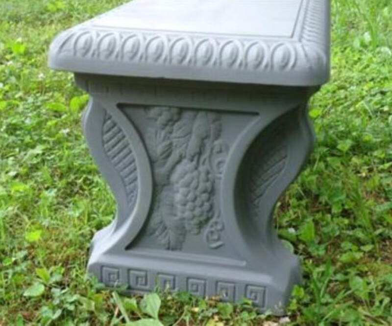 Concrete Bench Leg Mold One Grape bench leg | eBay