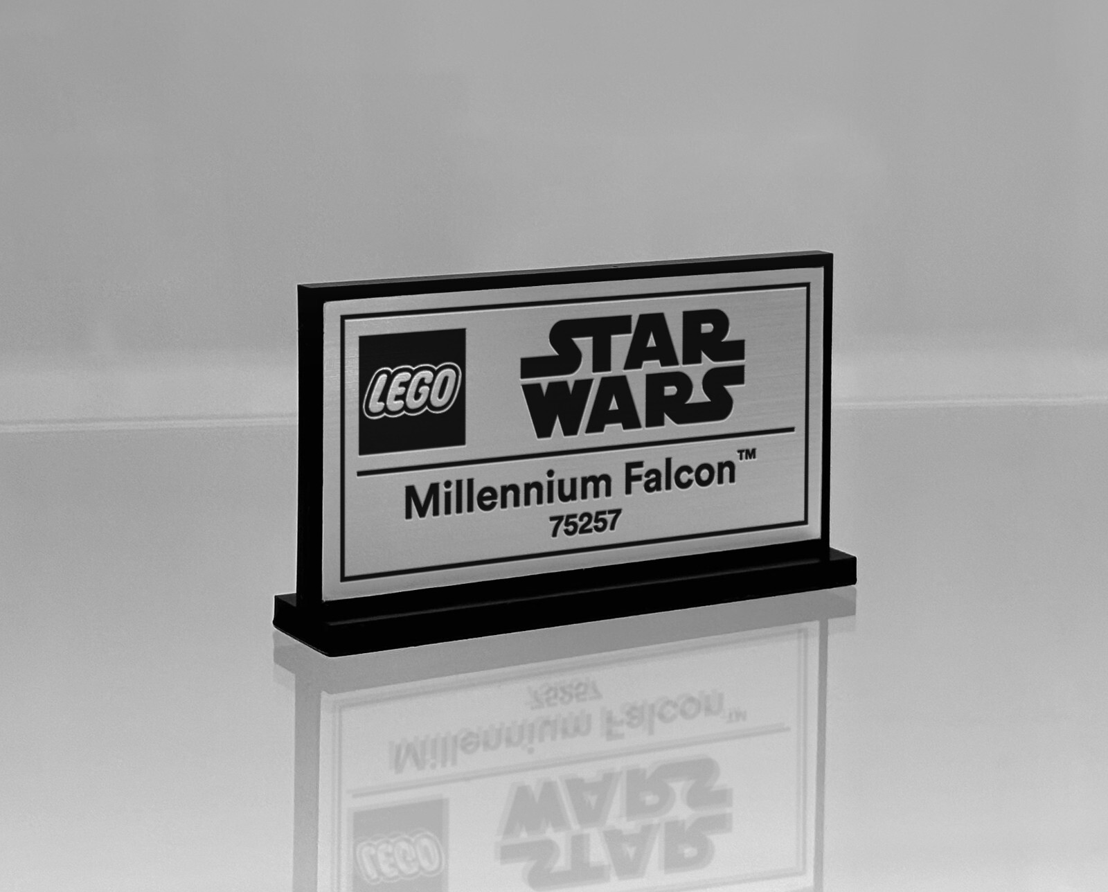 Custom Lego Name Plate Free Standing Plaque Set Kit Minifigures Star ...