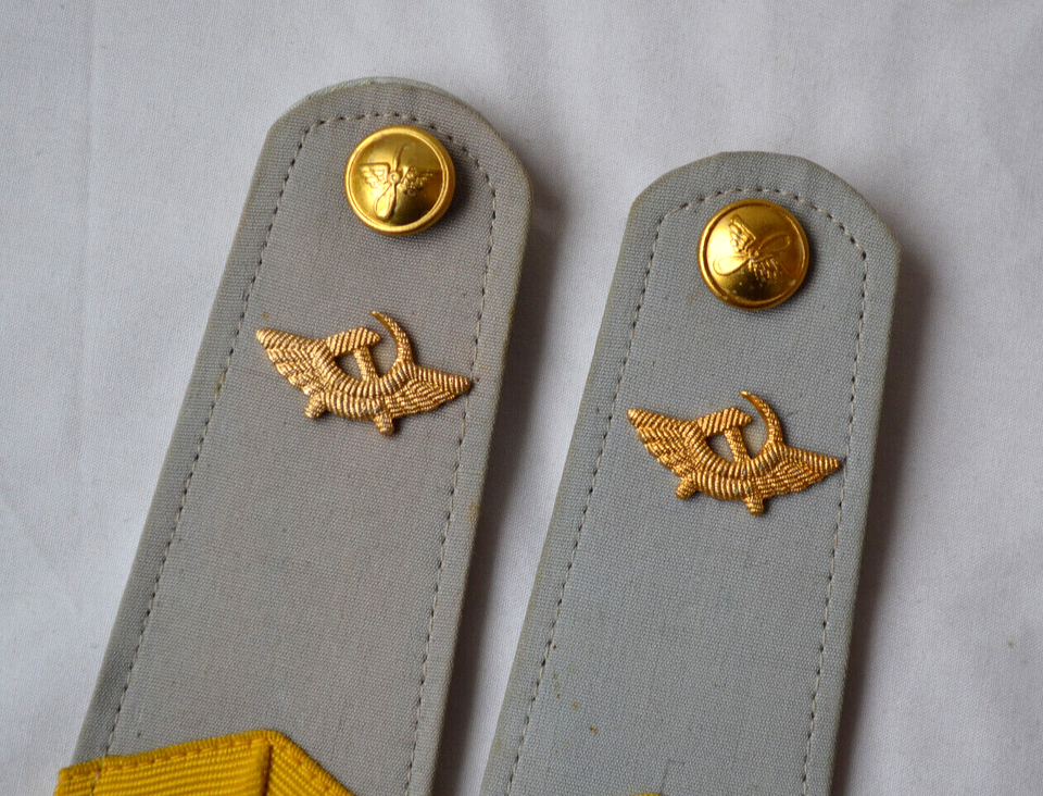 Civil aviation USSR Shoulder boards pilot Soviet Aeroflot aviator ...