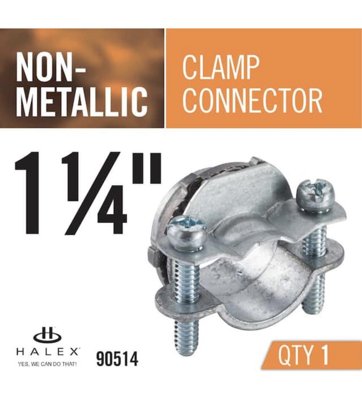 Halex METAL Clamp Type Romex Connector 1-1/4 In. non-metallic (NM) | eBay