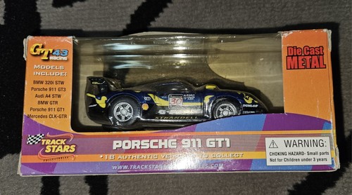 Track Stars Collectables Porsche 911 GT1 Die Cast GT43 Racing 1 of 18 ...
