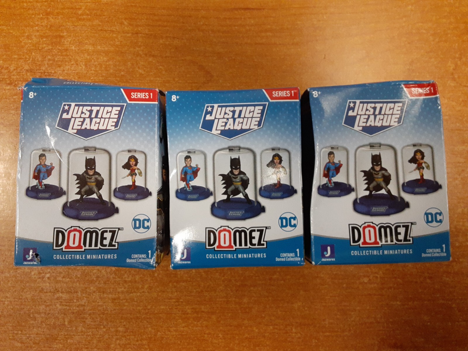 3 Pack: Domez Justice League Collectible Miniatures Series 1 Blind Box ...
