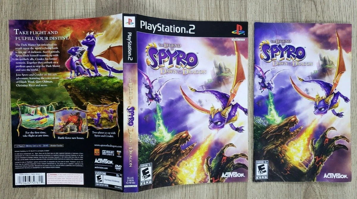 Spyro Dawn Of The Dragon Ps2