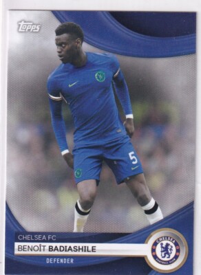 Topps 2024 Chelsea Equipo Set N º 9 Benoit Badiashile | eBay