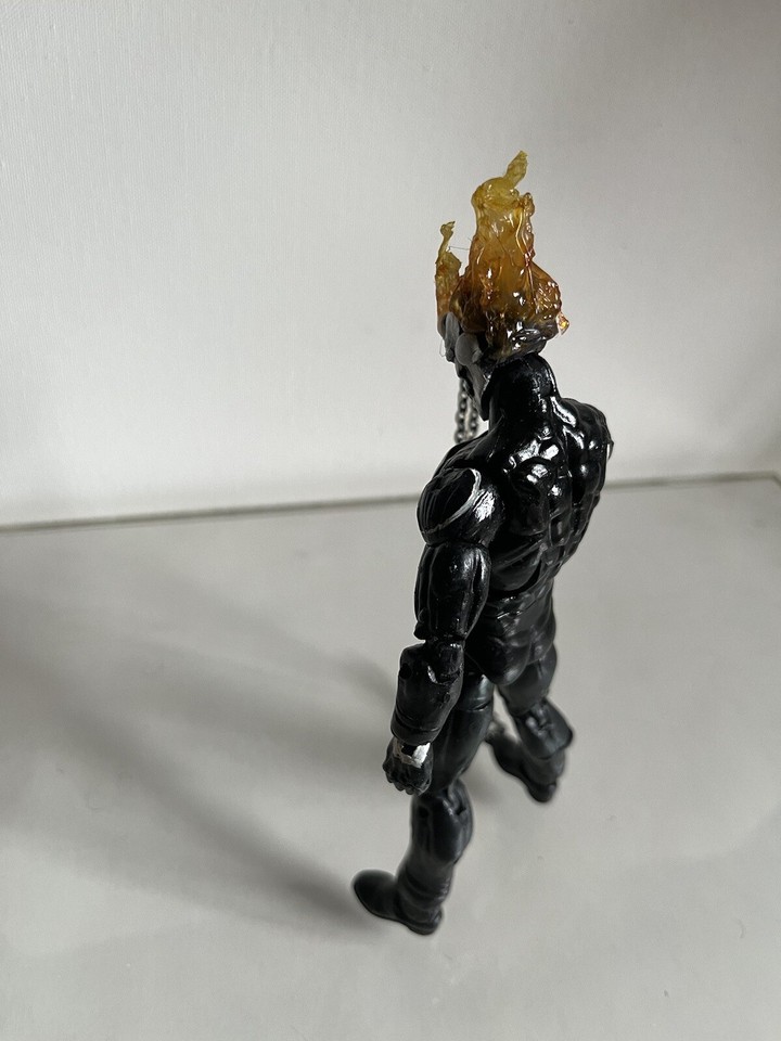 CUSTOM MARVEL LEGENDS GHOST RIDER-(REYES ) NEW 6 “ W/ ACCESSORY ...