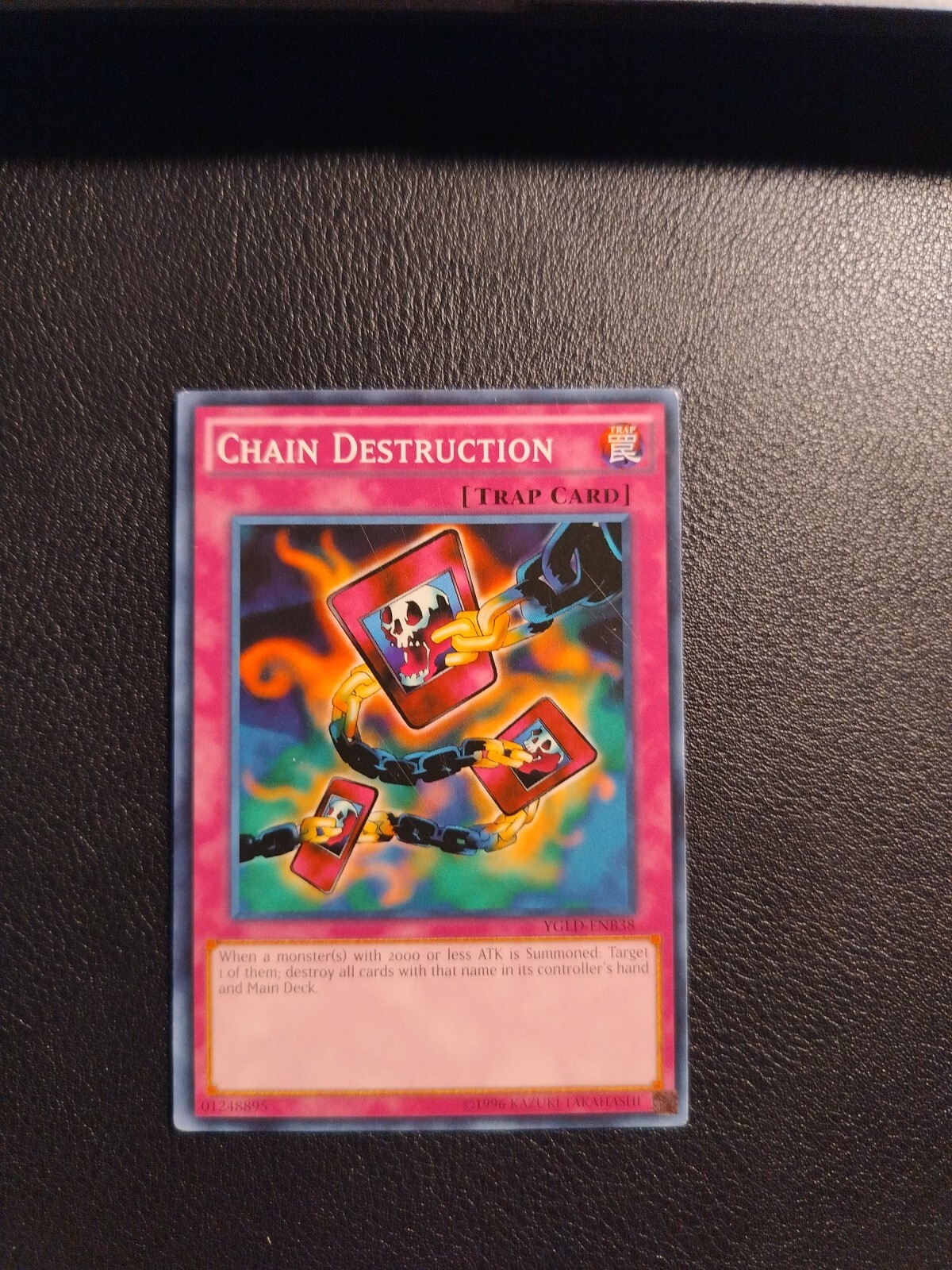 Chain Destruction YGLD-ENB38 King of Games: Yugi's Legendary Decks 1st ...