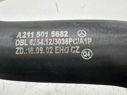 F21254 2003-2006 Mercedes CLS500 Radiator Coolant Hose Set of 2 ...