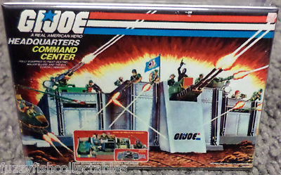 GI Joe Command Center 2" x 3" Refrigerator Locker MAGNET Cobra | eBay