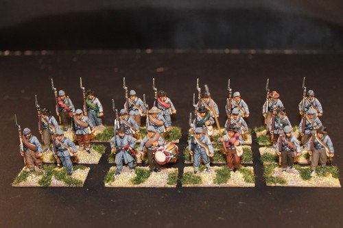 Perry Miniatures 24 X 28MM ACW Confederate Infantry marching | eBay