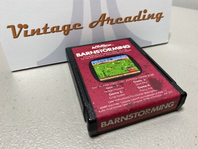 Barnstorming (Atari 2600) Game Cartridge, Original Label NTSC | eBay