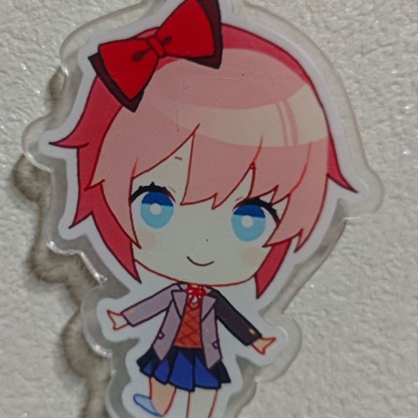 4Pcs Doki Doki Literature Club Acrylic Keychain Decor Pendant ...