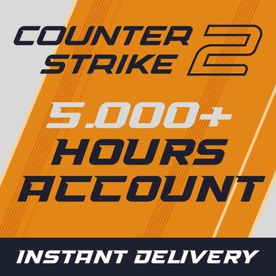 CS2 Account | 5000 Hours | Steam CSGO | Faceit | Instand Delivery | eBay